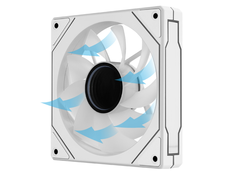 Case Fan AeroCool Phantom M-3 R 12 PWM ARGB WHITE - Newegg.com